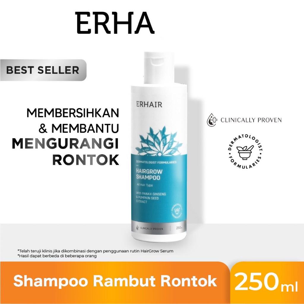 Jual ERHA Erhair Shampoo Series (Hairgrow/ Dandruff/ Restore/ Erazol ...