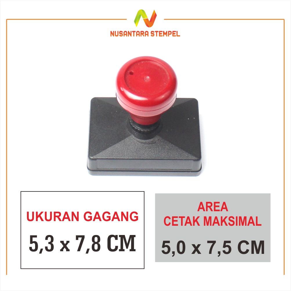 Jual Stempel Kemasan dus Stampel Kardus Big stamp Custom Box Branding ...