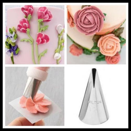Jual Piping tips spuit bunga mawar 101 101s 102 103 104 tanpa sambungan ...