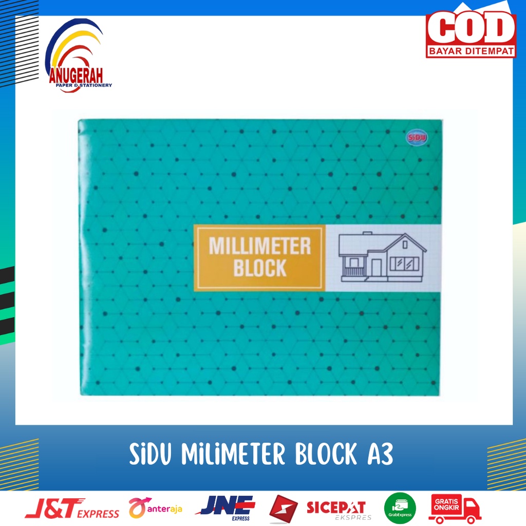 Jual SIDU MILIMETER BLOCK A3 (PCS) | Shopee Indonesia