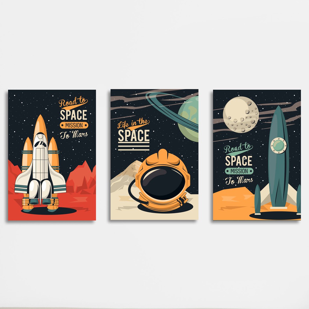 Jual Poster Dinding Vintage Klasik - Dekorasi Dinding abstrak - Hiasan ...