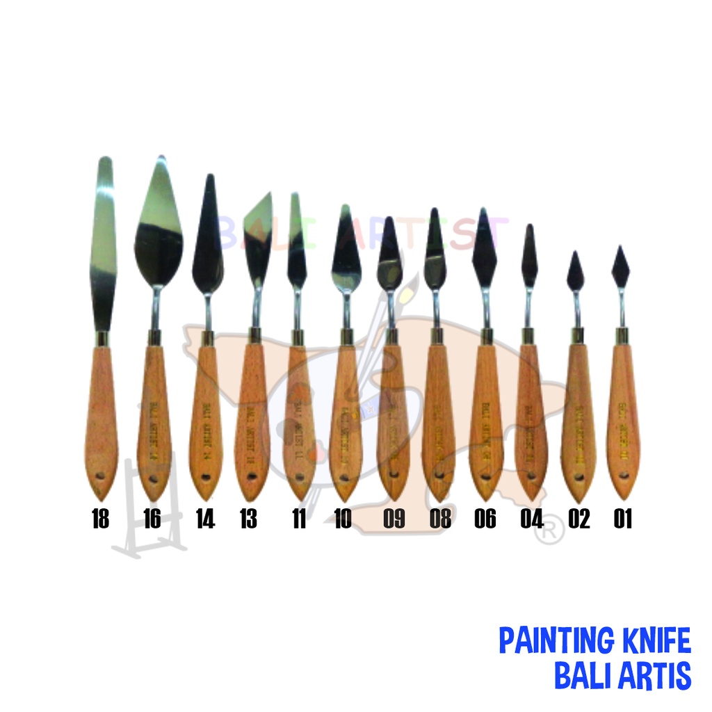 Jual PISAU PALET BALI ARTIST SERI PK PALETTE KNIFE | Shopee Indonesia