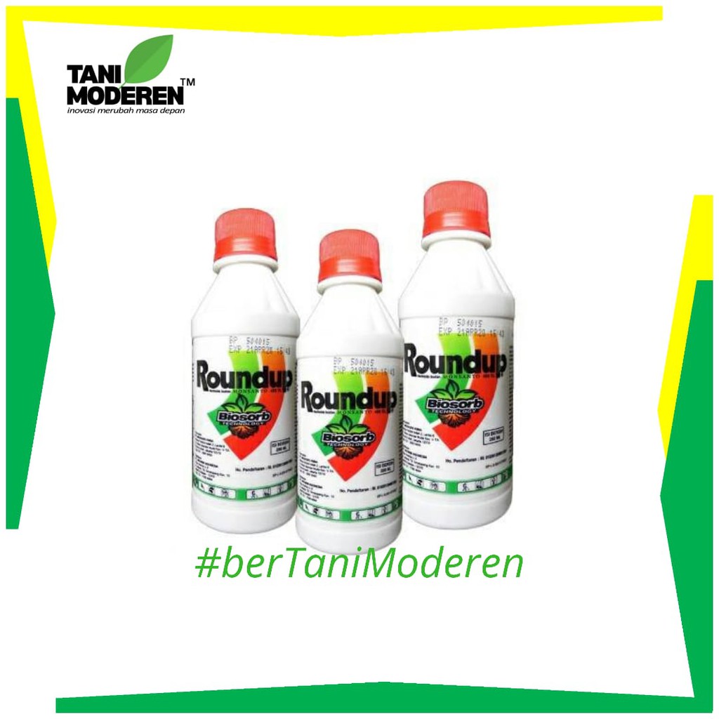 Jual Round Up 486 SL / Non Selektif / Mati Sampai Akar / Glifosat ...