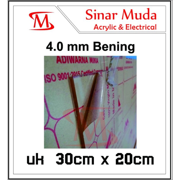 Jual Akrilik Lembaran 4mm Bening - Mika Acrylic Murah | Shopee Indonesia