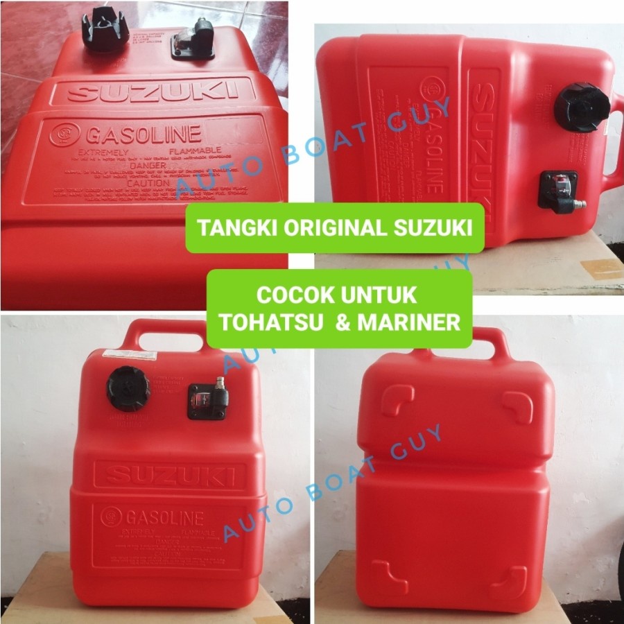 Jual (ORI) Fuel Tank Tangki Bensin Mesin Tempel SUZUKI / TOHATSU ...