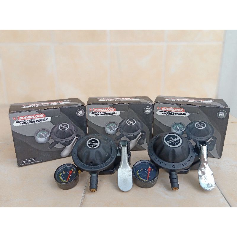 Jual Regulator Gascomp Super Lock GRS01 GAS LPG | Shopee Indonesia