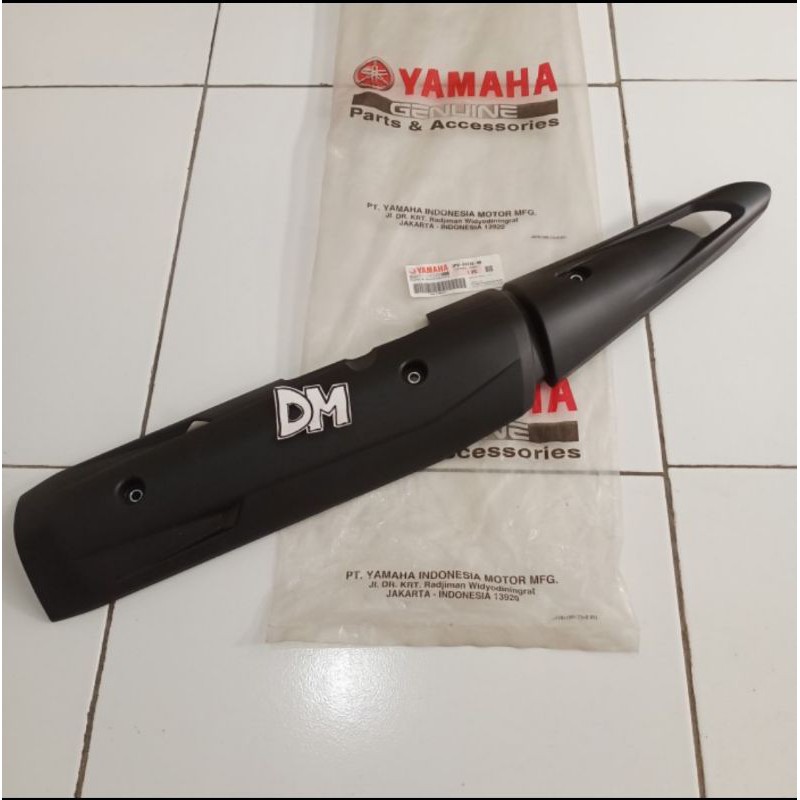 Jual PROTECTOR MUFFLER 1 TAMENG KNALPOT MX-KING PART ORIGINAL YAMAHA ...