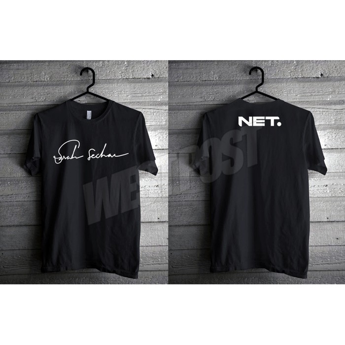 Jual KAOS NET TV SARAH SECHAN SHOW TERBARU | Shopee Indonesia