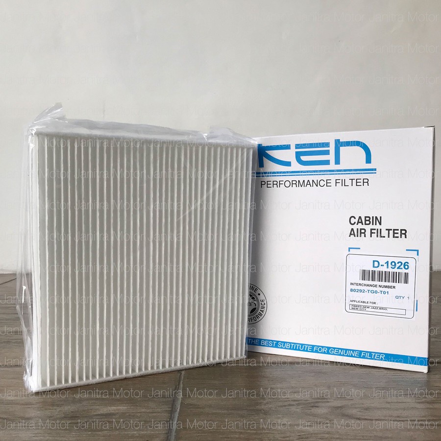 Jual Filter Kabin Filter AC Jazz Brio Mobilio Freed City HRV KEN PUTIH ...
