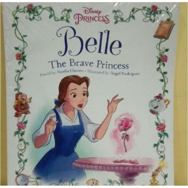 Jual Import Children Board Book - Disney Princess - Beauty and The ...