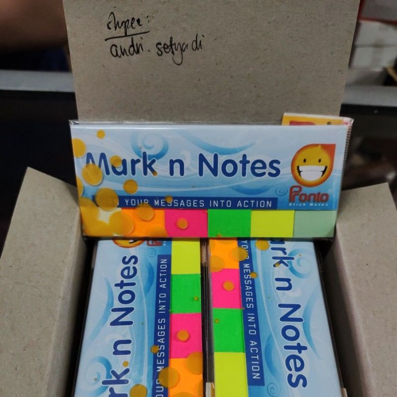 Jual MARK N NOTES MERK PRONTO | Shopee Indonesia