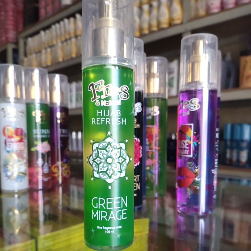 Jual Fres & Natural Parfume Body Mist Spray Cologne 100ml Original ...
