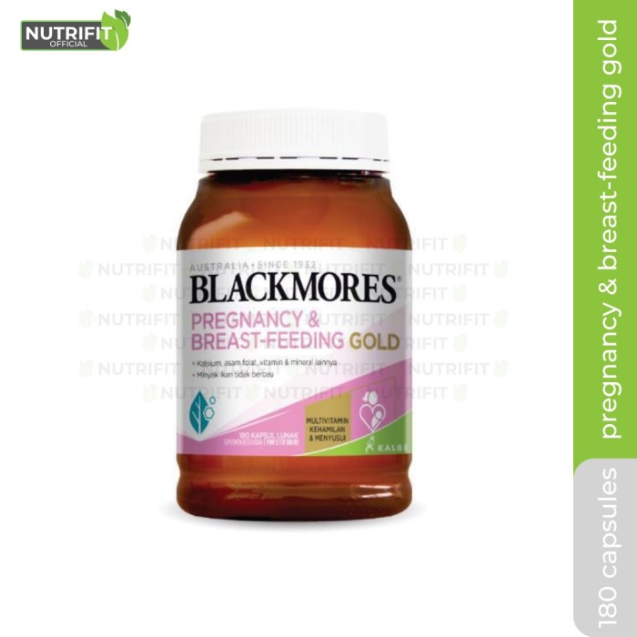 Jual Ibu Hamil - Blackmores Pregnancy And Breastfeeding Gold Kalbe Bpom ...