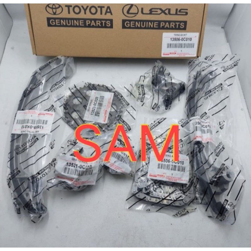 Jual RANTAI KETENG SET TIMING CHAIN SET INNOVA BENSIN INOVA | Shopee ...