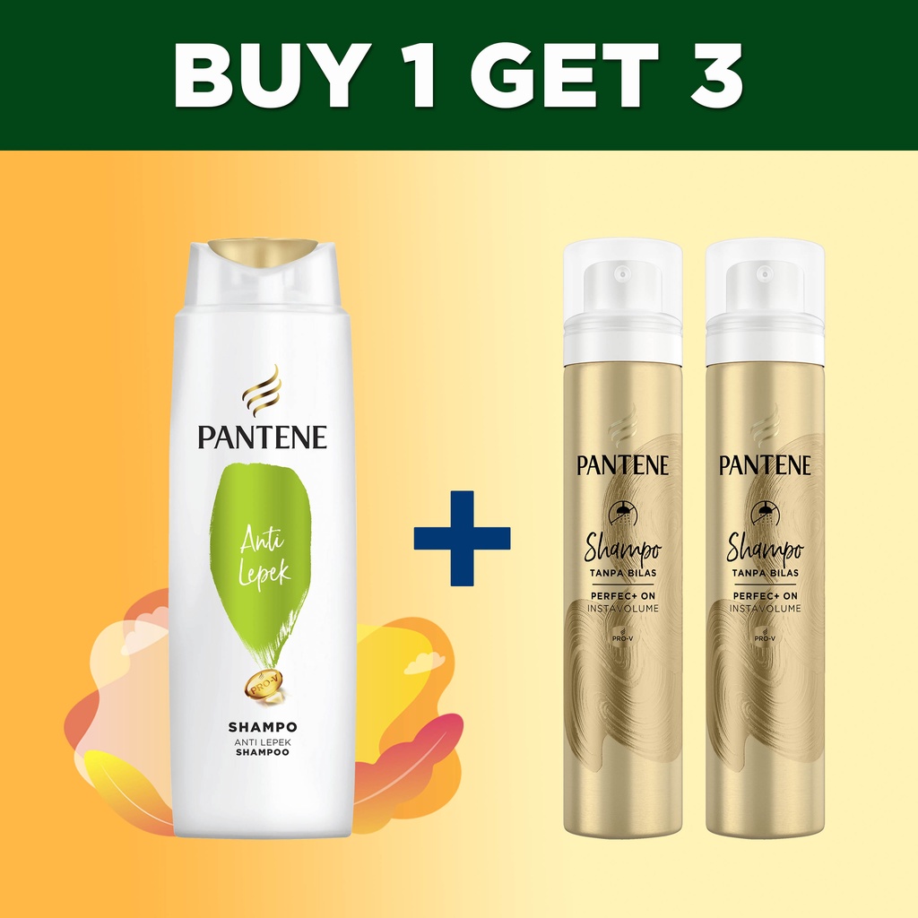 Jual Pantene Sampo Anti Lepek Pro-V Perawatan Rambut 290ml Free Dry ...