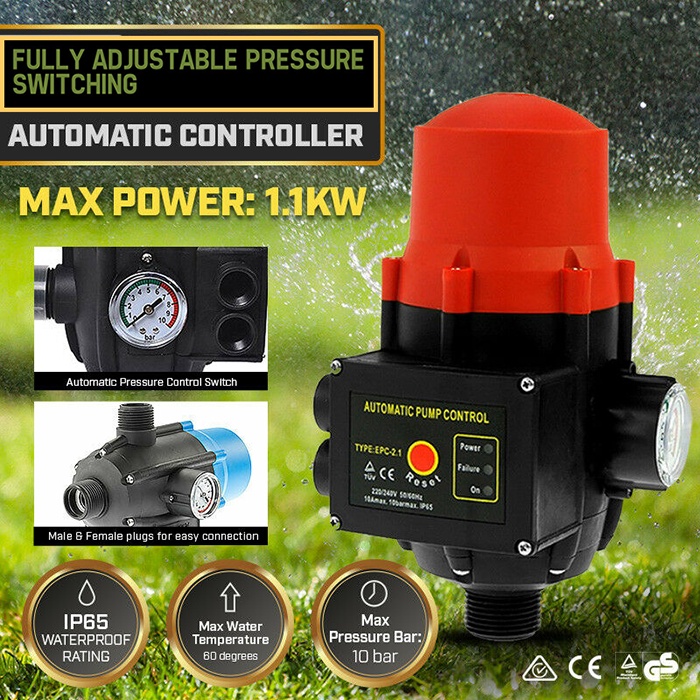 Jual Automatic Pressure Switch Control Pompa Booster DSK2 | Shopee ...