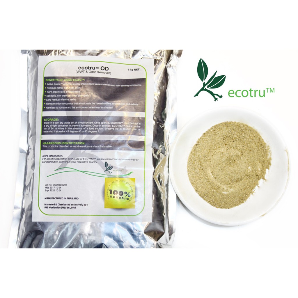 Jual Bakteri ECOTRU OD - Untuk Aquarium / Kolam Ikan, Tambak Ikan ...