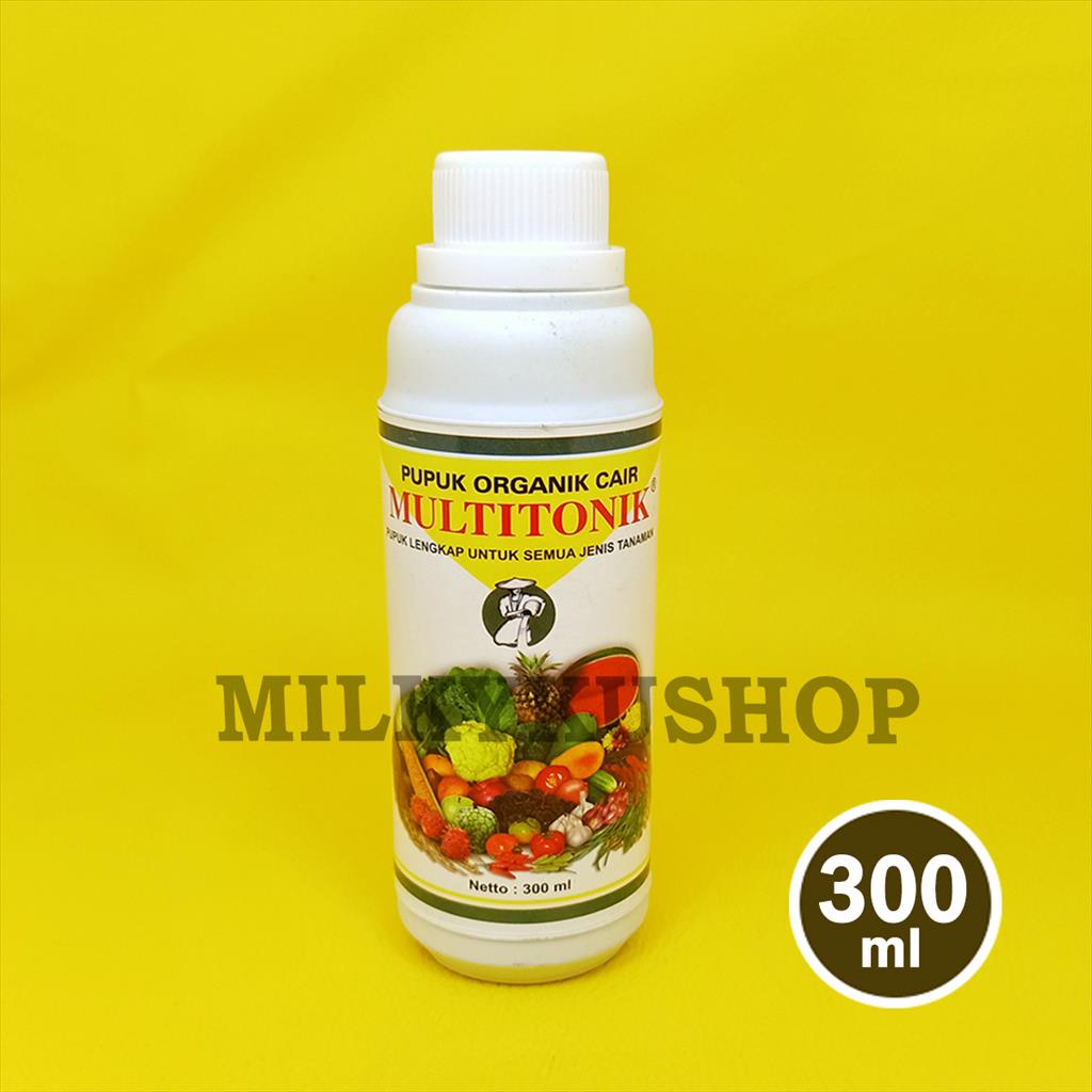 Jual PUPUK ORGANIK CAIR MULTITONIK SEMUA JENIS TANAMAN 300 ML | Shopee ...