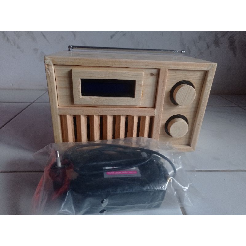Jual Radio Kayu Radio Antik Kerajinan Kayu Radio Arduino | Shopee Indonesia