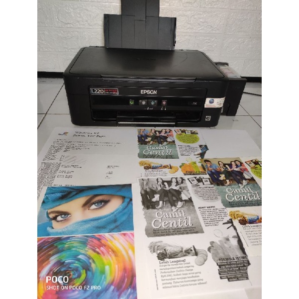 Jual Printer EPSON L360 L220 print scan copy second | Shopee Indonesia