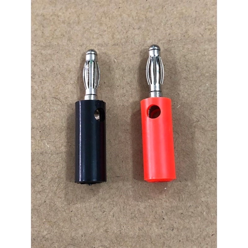 Jual Banana Plug MALE Socket Terminal 4mm Binding Post Speaker ...