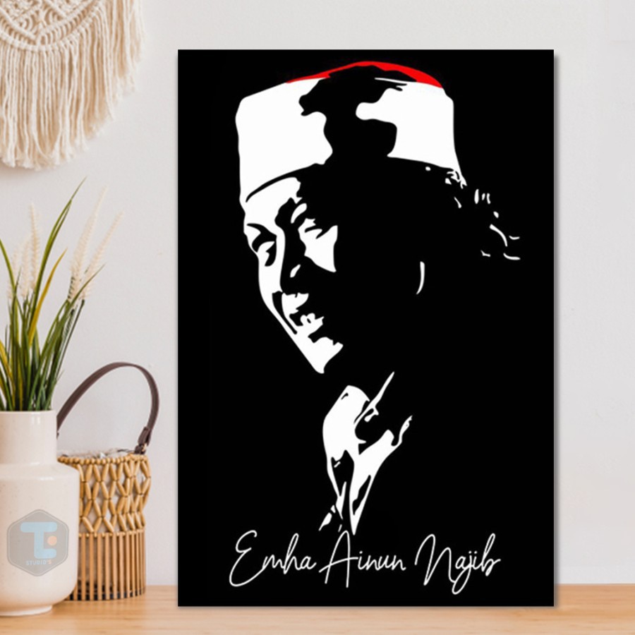 Jual Poster Cak Nun Hiasan Dinding Emha Ainun Najib Maiyah Nusantara ...