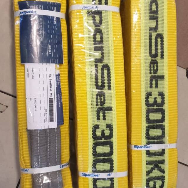 Jual WEBBING SLING SPANSET 3 TON X 6 METER | Shopee Indonesia