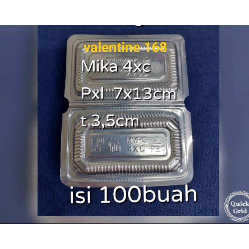 Jual mika plastik bening 4c / 4xc tempat kue makanan nasi mie | Shopee ...
