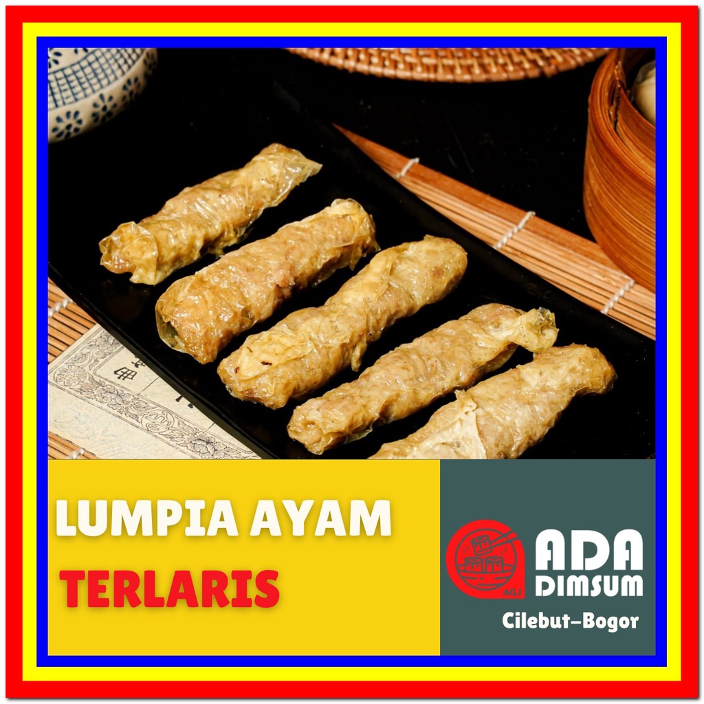 Jual DIMSUM LUMPIA AYAM Isi 50Pcs HARGA PABRIK DIKIRIM DARI PABRIK ...