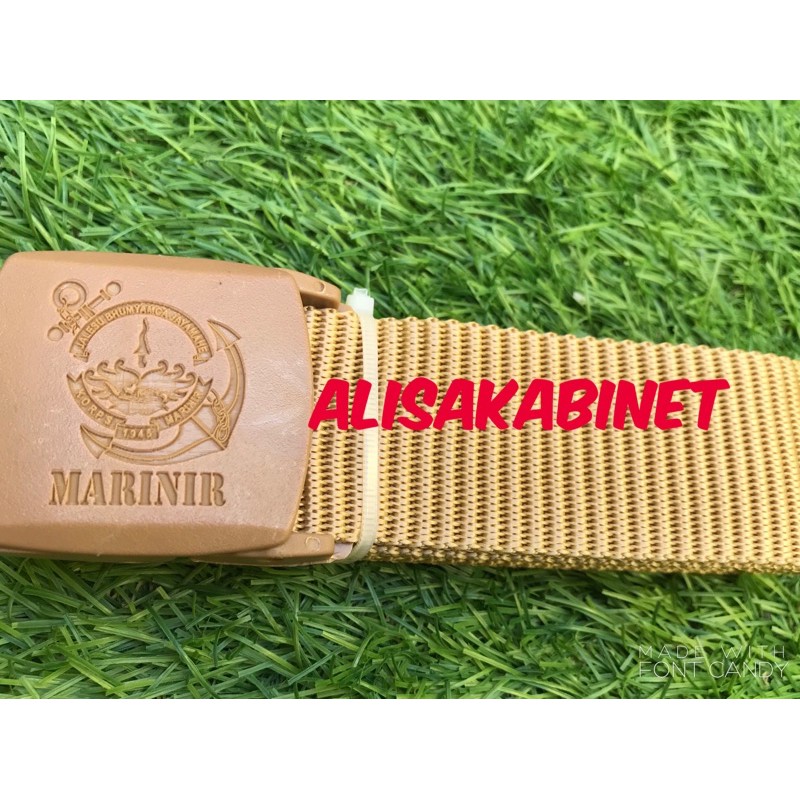 Jual Sabuk TNI Marinir Khaki | Shopee Indonesia