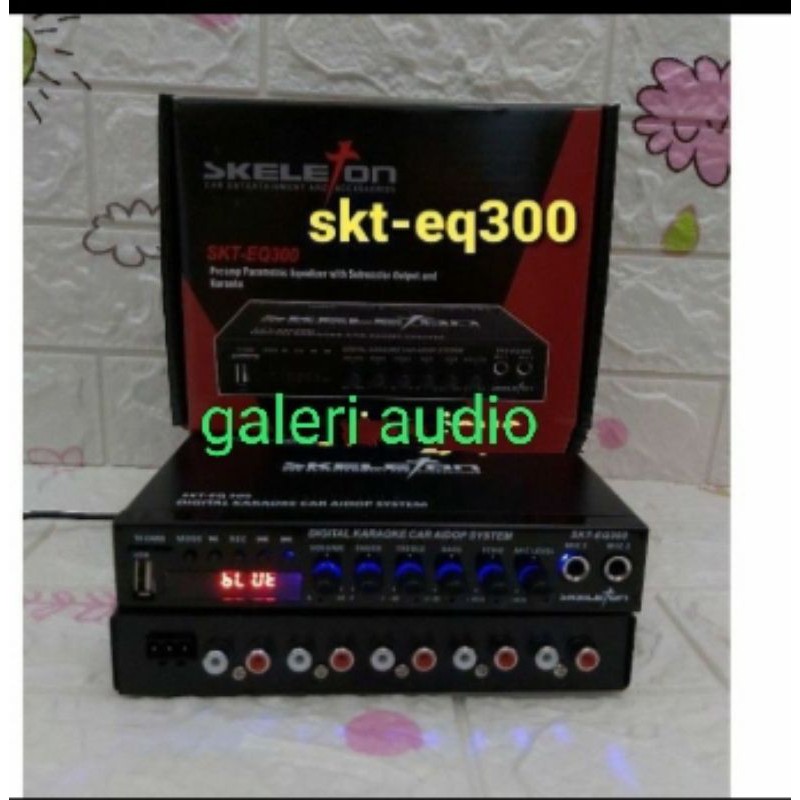 Jual Parametrik mobil SKELETON SKT-EQ300 Bluetooth USB-SD-karaoke with ...