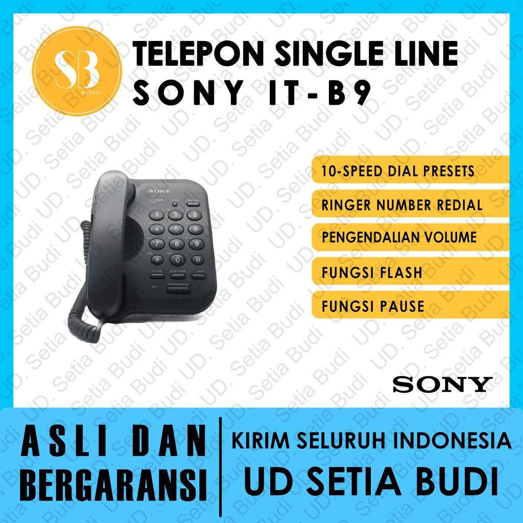 Jual Telepon Single Line Sony IT-B9 | Shopee Indonesia