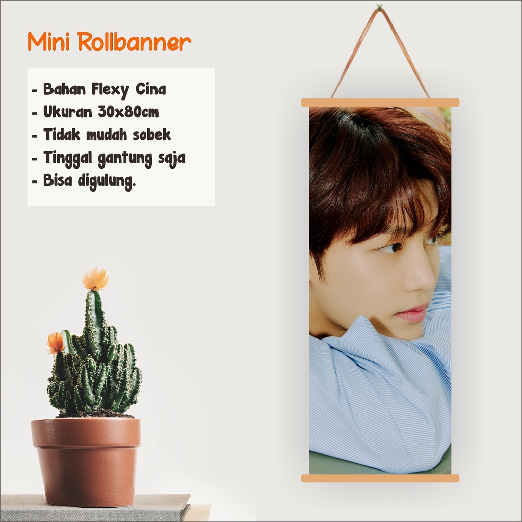 Jual MINI ROLL BANNER NCT 127 TAEIL STICKER | Shopee Indonesia