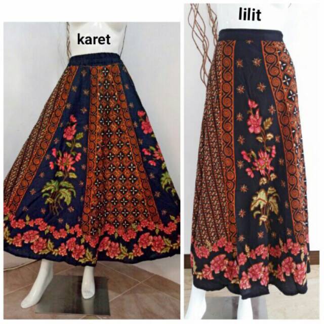 Jual Rok Lilit Batik / Rok Karet Batik | Shopee Indonesia