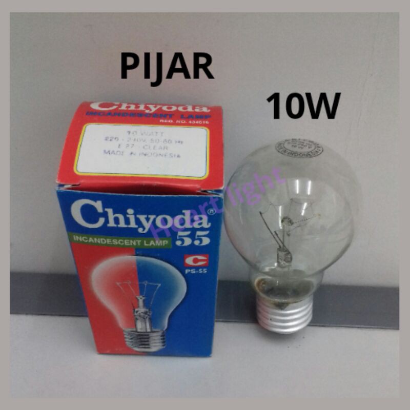 Jual lampu pijar 10watt kuning lampu penghangat ruangan 10W bohlam ...