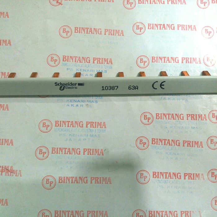 Jual Rel Busbar / Busbar Sisir / Rel Sisir 1 Phase Schneider 22cm 12 ...