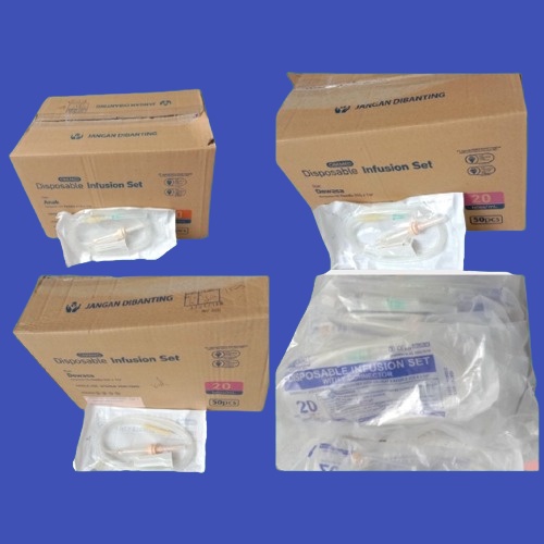 Jual INFUSET DEWASA ONEMED PER BOX DAN PER SLOP | Shopee Indonesia