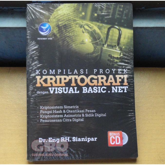 Jual Kompilasi Proyek Kriptografi Dengan Visual Basic.Net + Cd | Shopee Indonesia