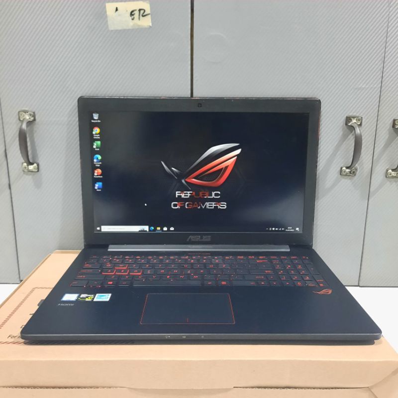 Jual Laptop Asus ROG (Republic Of Gamers) GL552VW Cor i7-6700HQ Ram 8GB/SSD 512Gb/SSD 256Gb ...