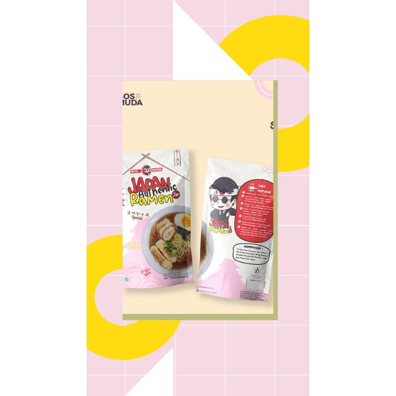Jual BOS MUDA JAR ( Japan Aunthetic Ramen) | Shopee Indonesia