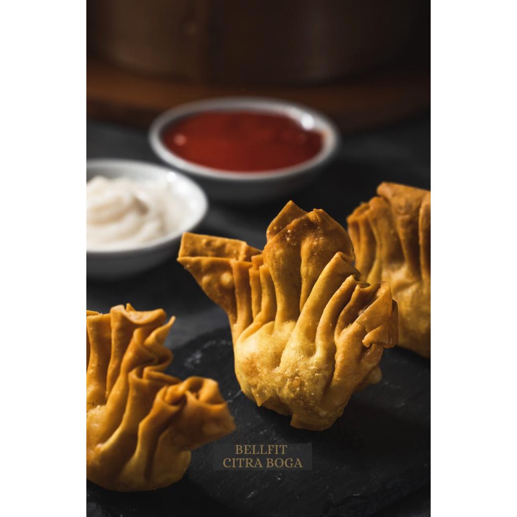 Jual FROZEN DIMSUM PANGSIT WONTON UDANG HALAL 10 Pcs | Shopee Indonesia