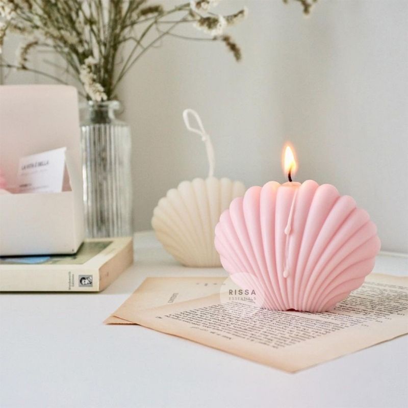 Jual [RISSA] Lilin Kerang Scented Shell Wax Prop Foto Layout Aesthetic ...