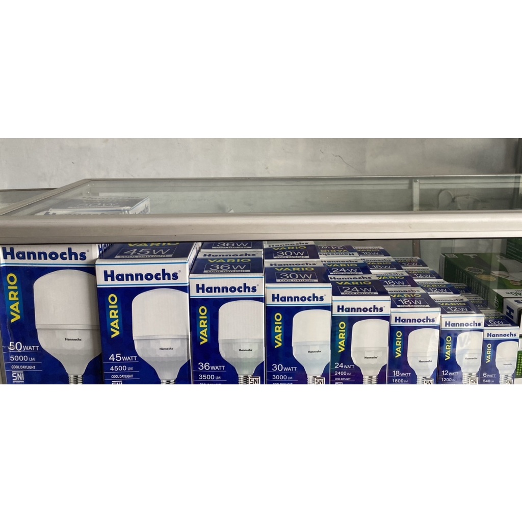 Jual Lampu LED Kapsul Hannochs VARIO Hemat Energi 6 Watt, 12 Watt, 18 Watt, 24 Watt, 30 Watt, 36 ...