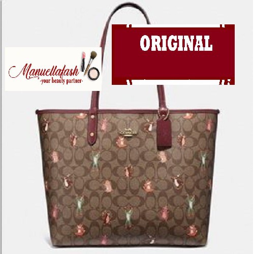 Jual Coach Animal Prints Reversible Tote ( ORIGINAL FROM USA ) | Shopee ...