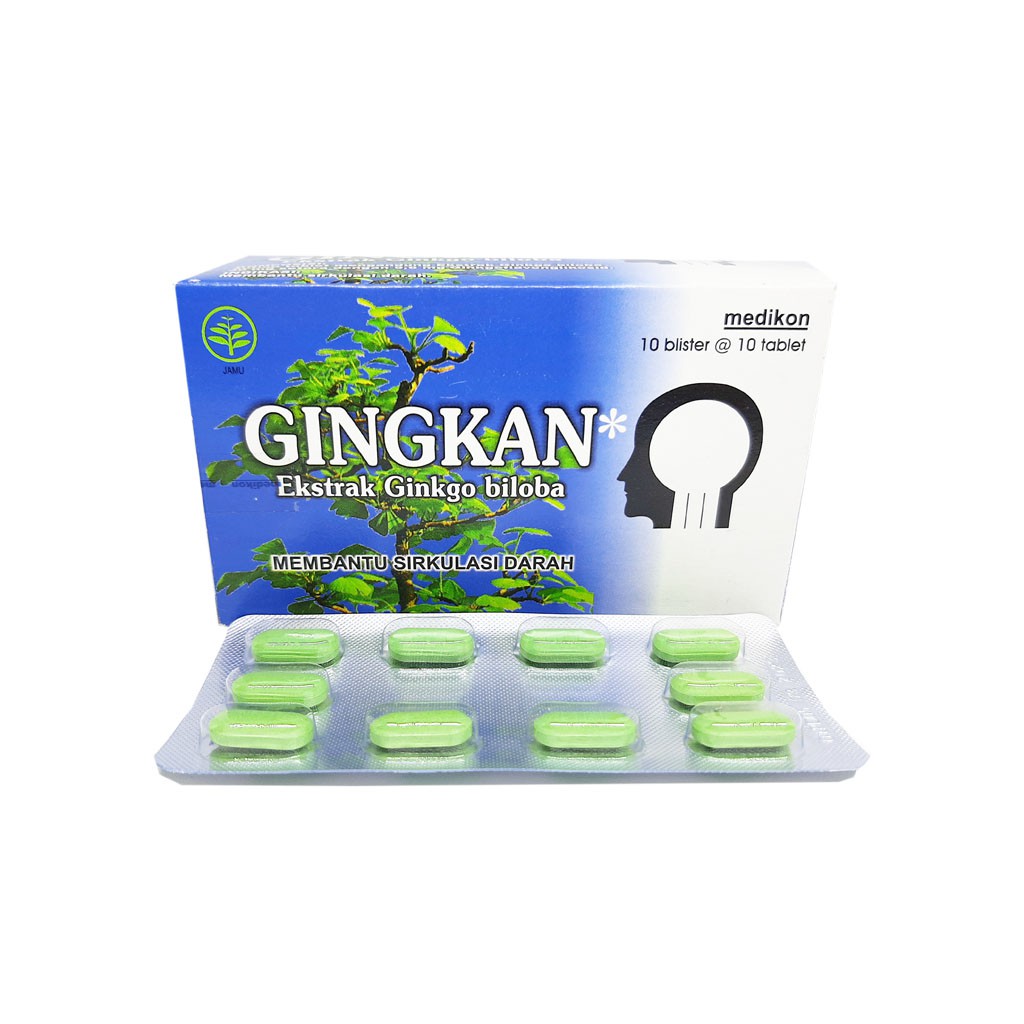 Jual Ginkgo biloba isi 100 kaplet | Shopee Indonesia