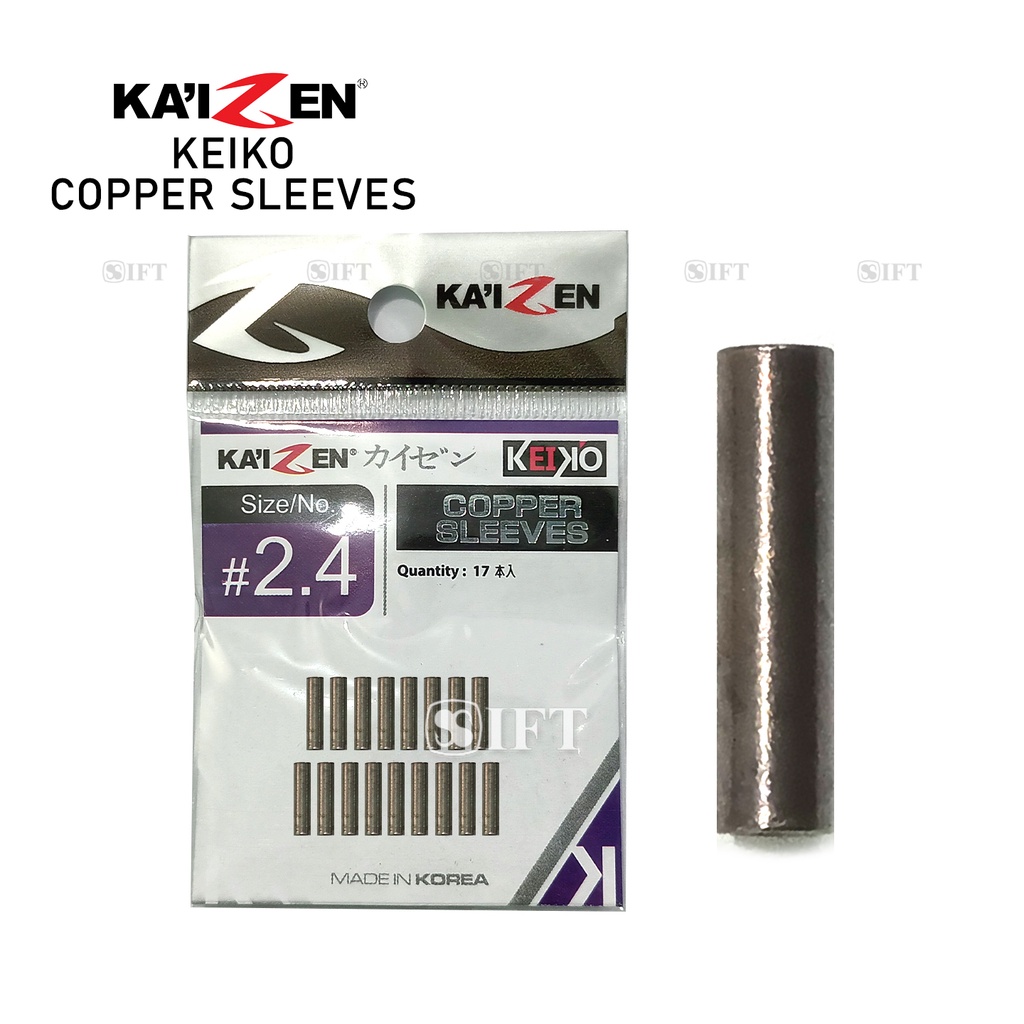 Jual Klem Neklin KAIZEN KEIKO COPPER SLEEVES No 1.8 s/d 3.0 | Penjepit ...