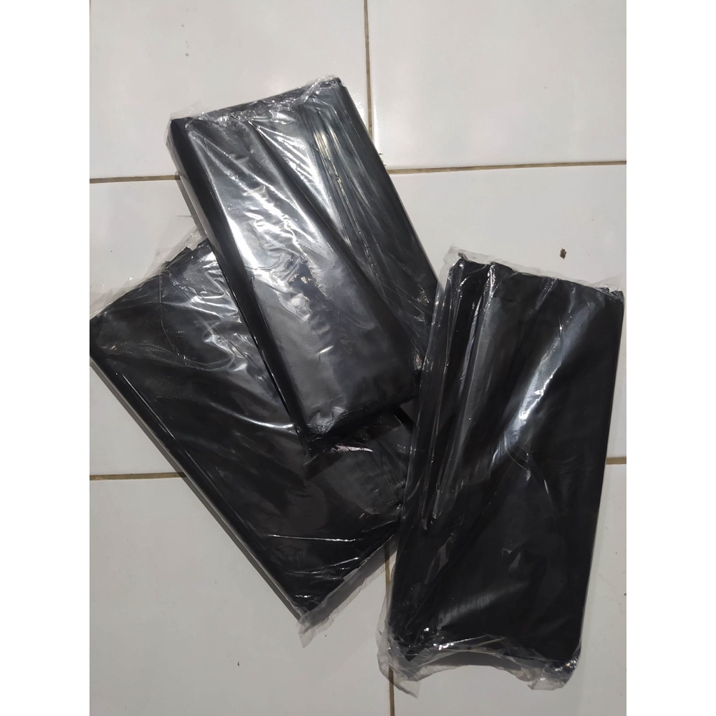 Jual Plastik Packing Polymailer Olshop HD Hitam dengan perekat per pack ...