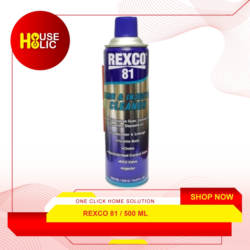 Jual Rexco 81 Carb Injector Cleaner / Pelumas Pembersih Karburator ...