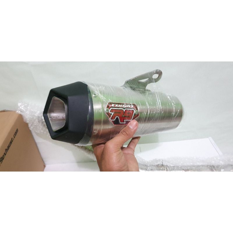 Jual R9 New Alpha Silincer Only Inlet 50mm | Shopee Indonesia