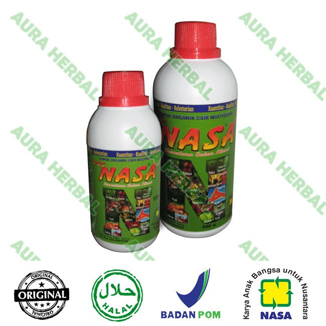 Jual Pupuk POC 500CC Original Asli PT. Natural Nusantara (NASA) - Pupuk ...